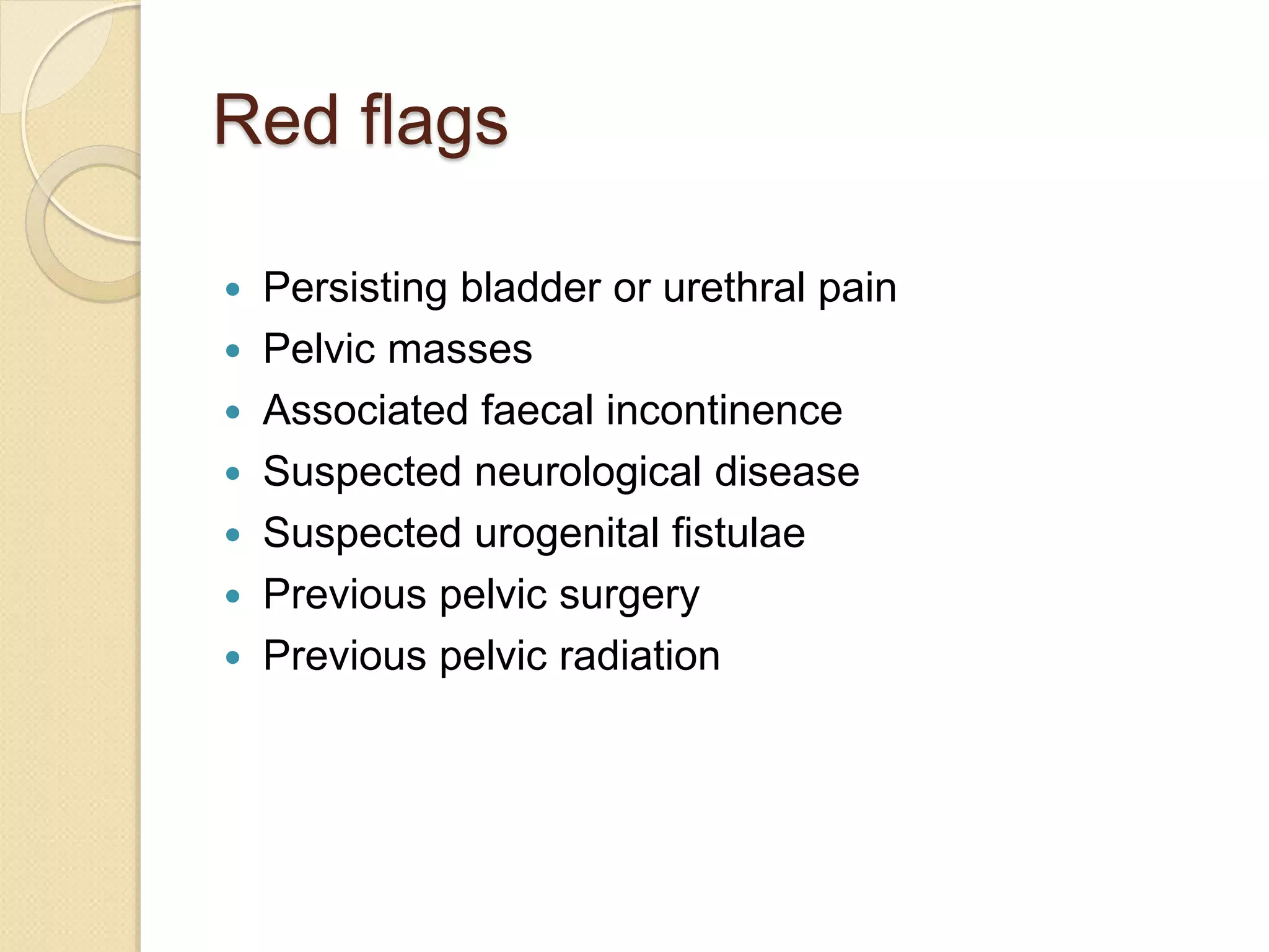 Urinary incontinence management | PPT