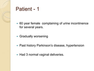 Urinary incontinence management | PPT