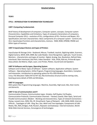 Diploma in Information Technology | DOCX