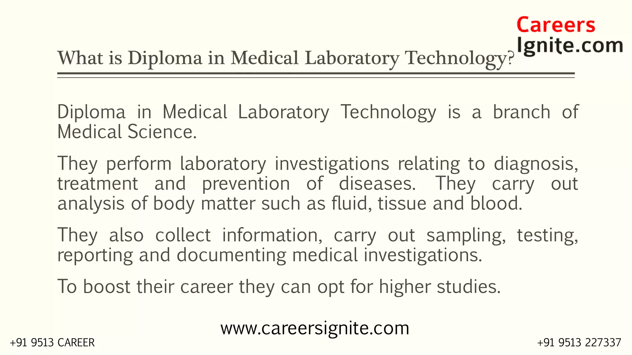 Diploma in Medical Laboratory Technology (DMLT) Courses, Colleges ...