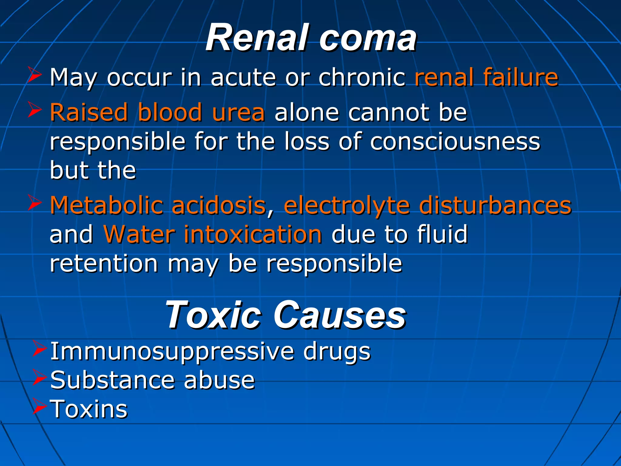 coma | PPT