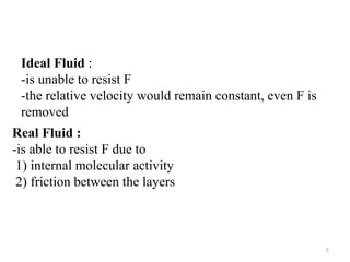 Diploma mechanical iv hhm u i introduction to fluid | PPTX
