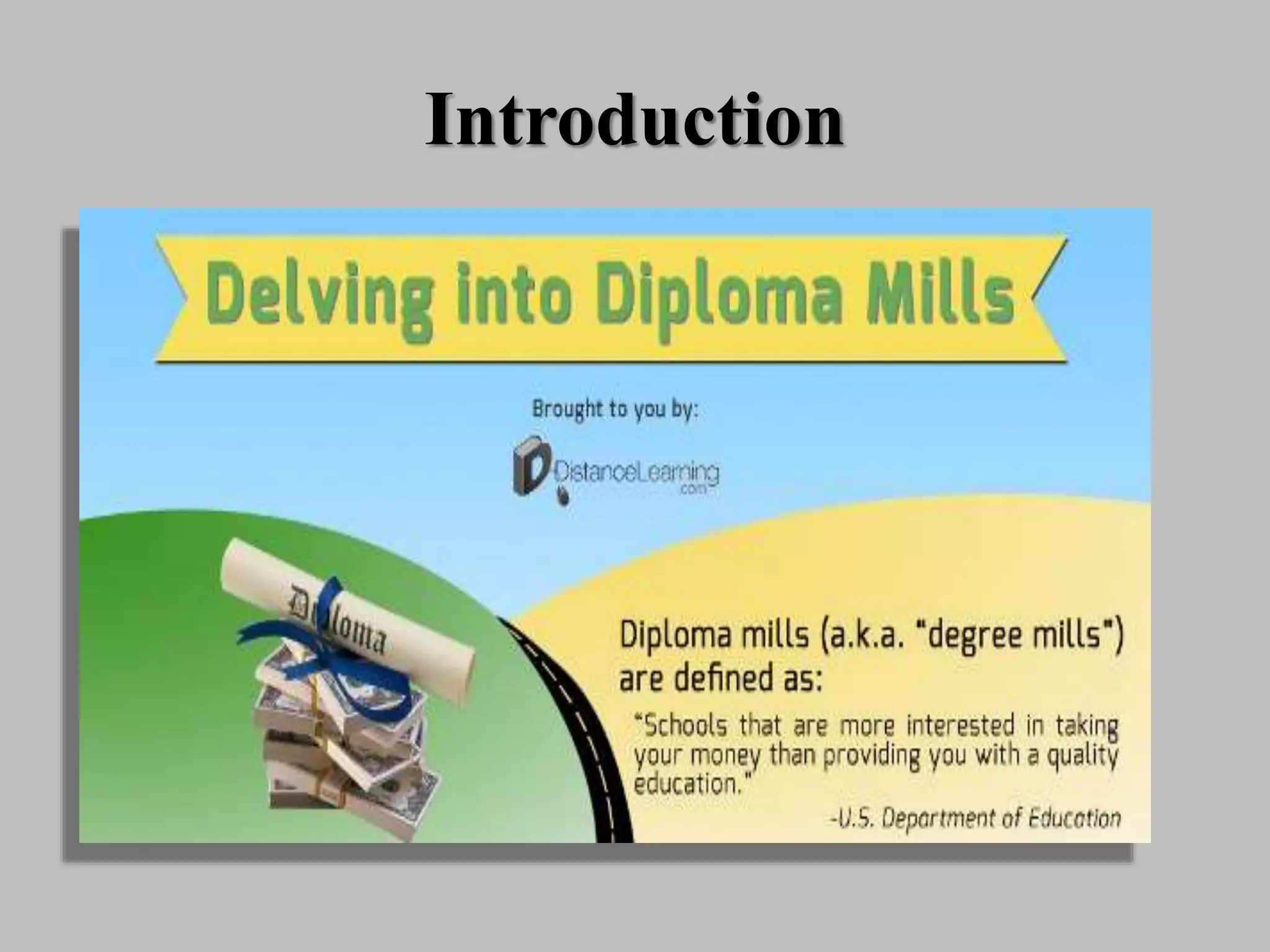 Diploma mill | PPTX