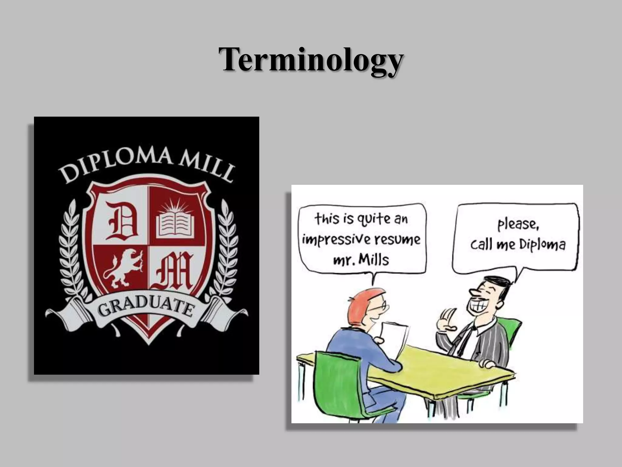Diploma mill | PPTX