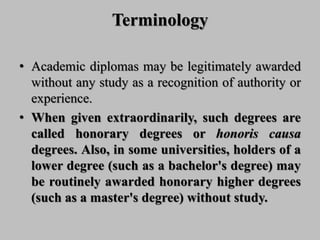 Diploma mill | PPTX