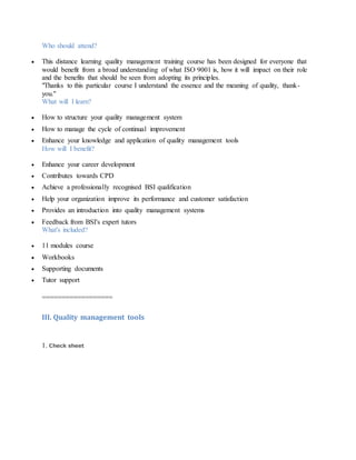 Diploma of quality management | DOCX