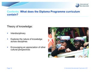 Diploma programmeoverview handoutmay08 | PPT