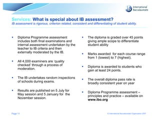 Diploma programmeoverview handoutmay08 | PPT