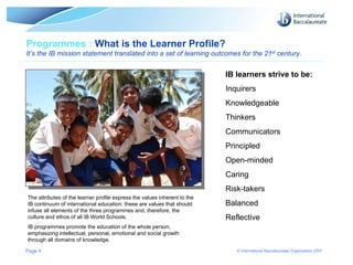 Diploma programmeoverview handoutmay08 | PPT