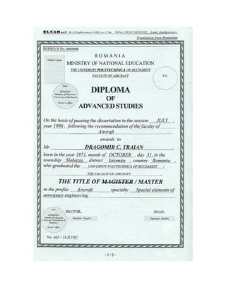 Diplomas | DOC