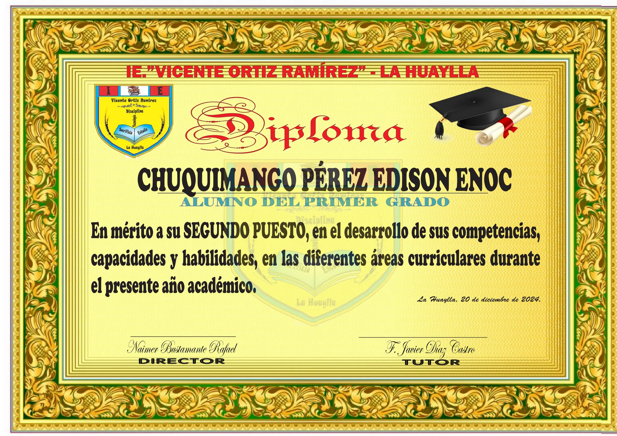 Ejemplos De Diploma De Escuela Secundaria Diplomas Para Escuelita