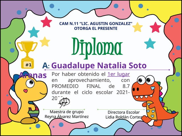 hermosos DIPLOMAS de graduación editables | PPT