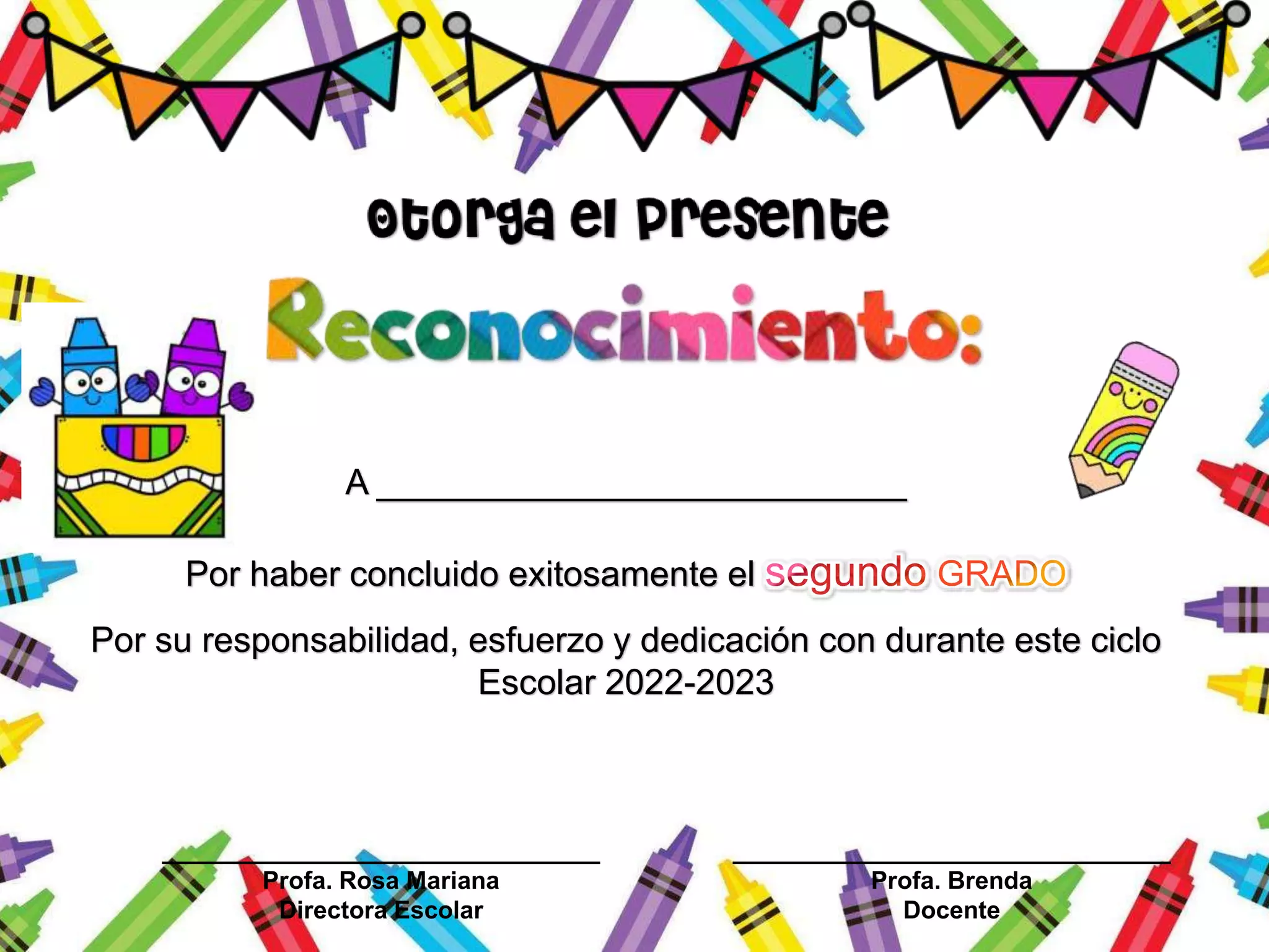 Diplomas editables para 1 y grado 2023.pptx