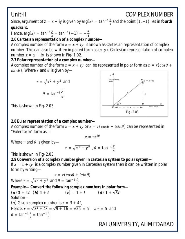 Diploma_Semester-II_Advanced Mathematics_Complex number