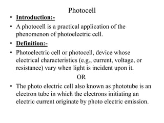Diploma sem 2 applied science physics-unit 5-chap-2 photoelectric ...