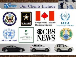 Diplomat Armored Rentals Corporate Overview | PDF