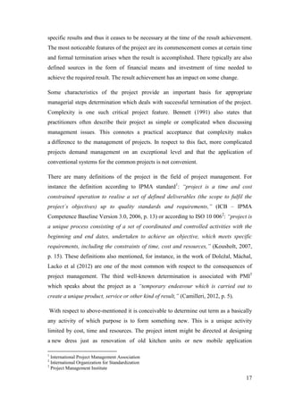 Analysis of IPMA and PMI Standards and Their Comparison | PDF