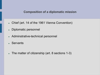 Diplomatic and consular law.ppt