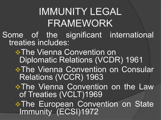 Diplomatic immunity and the vulnerable slideshare upload | PPTX