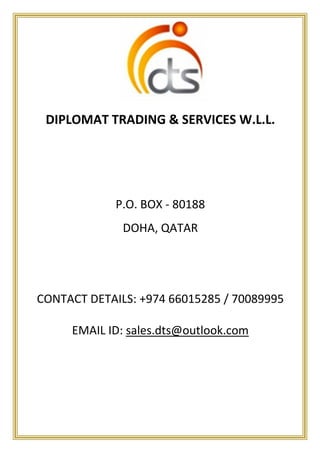 Diplomat Trading & Services WLL | PDF