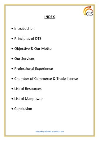 Diplomat Trading & Services WLL | PDF