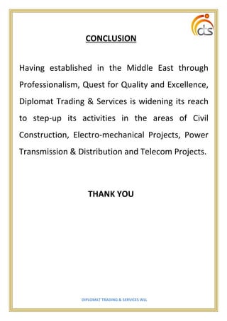 Diplomat Trading & Services WLL | PDF