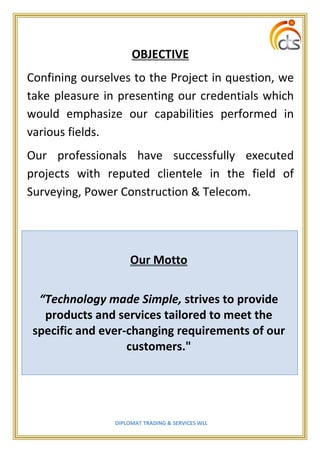 Diplomat Trading & Services WLL | PDF
