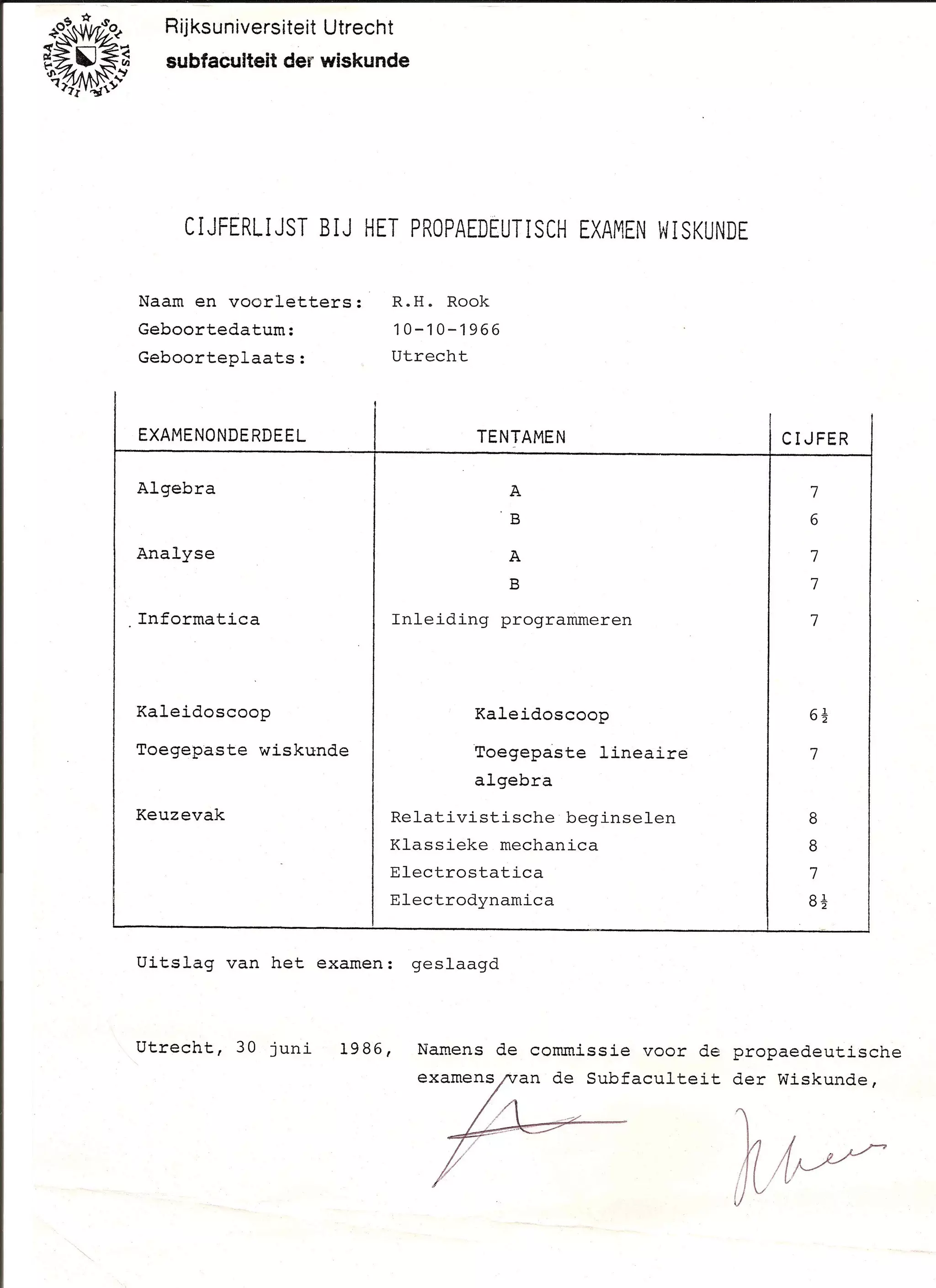 Mathematics Propedeuse | PDF