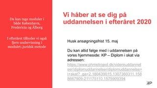 Diplom i skat videreuddannelse | PPTX