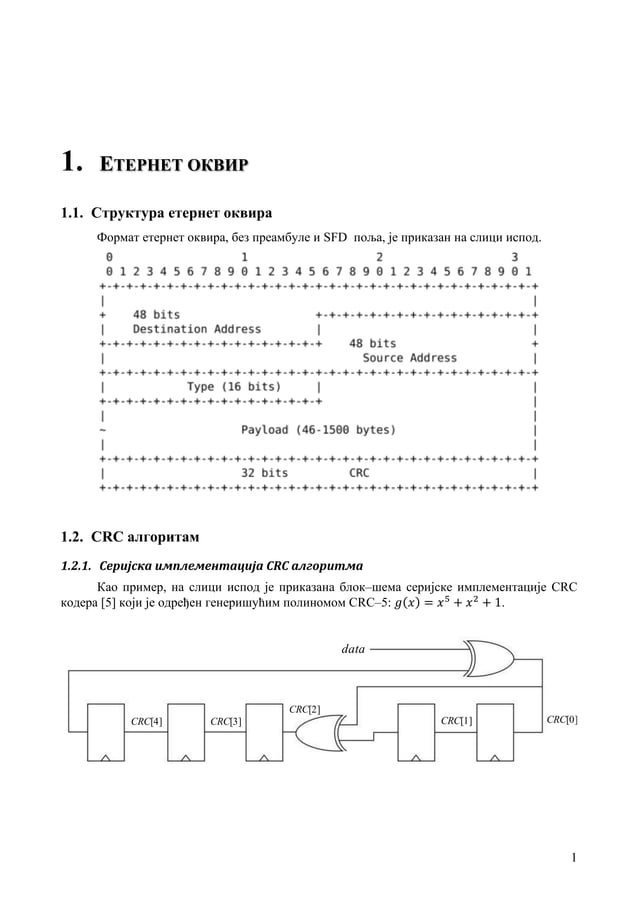 Fpga Implementation Of Ethernet Frame Detection Pdf