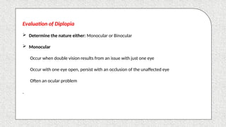 abc diplopia lecture aaaaaaaaaaaaaaaaaaaaaaaaaaaaaaaaaaaaaaa | PPT