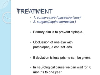 Diplopia chart | PPTX