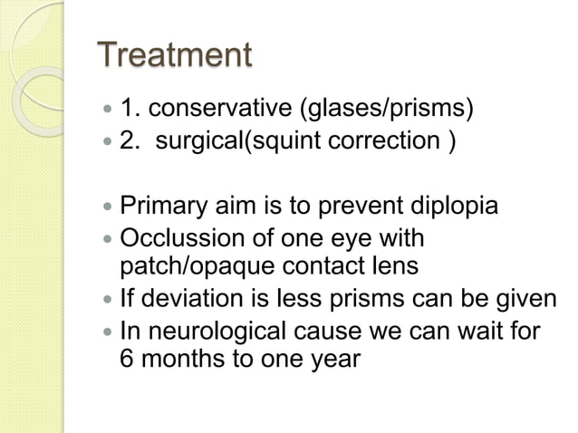 Diplopia charting | PPTX | Eye and Vision Conditions | Diseases and ...