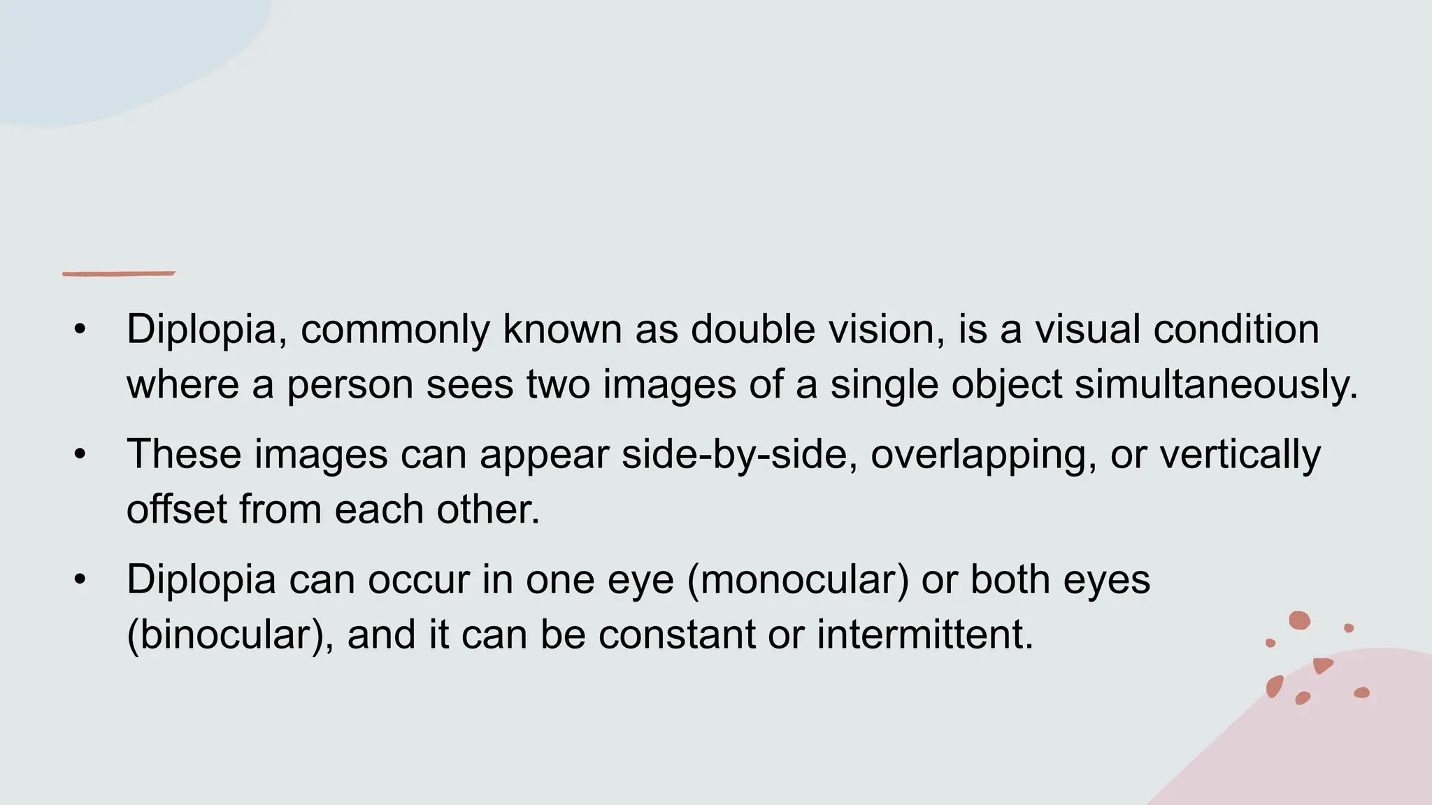 diplopia charting.ppt diplopia charting | PPTX