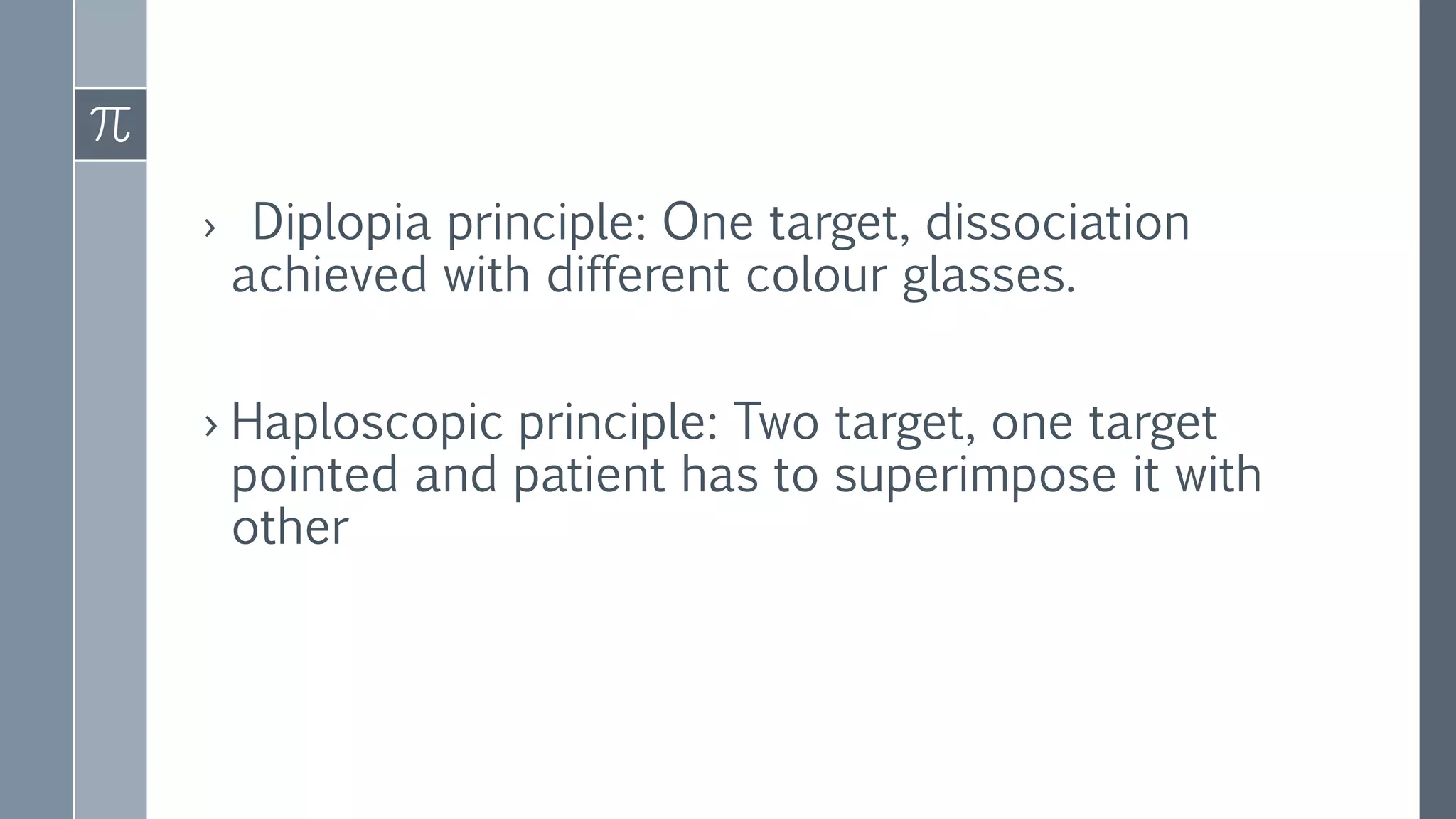 Diplopia charting | PPTX