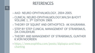 Diplopia charting | PPTX