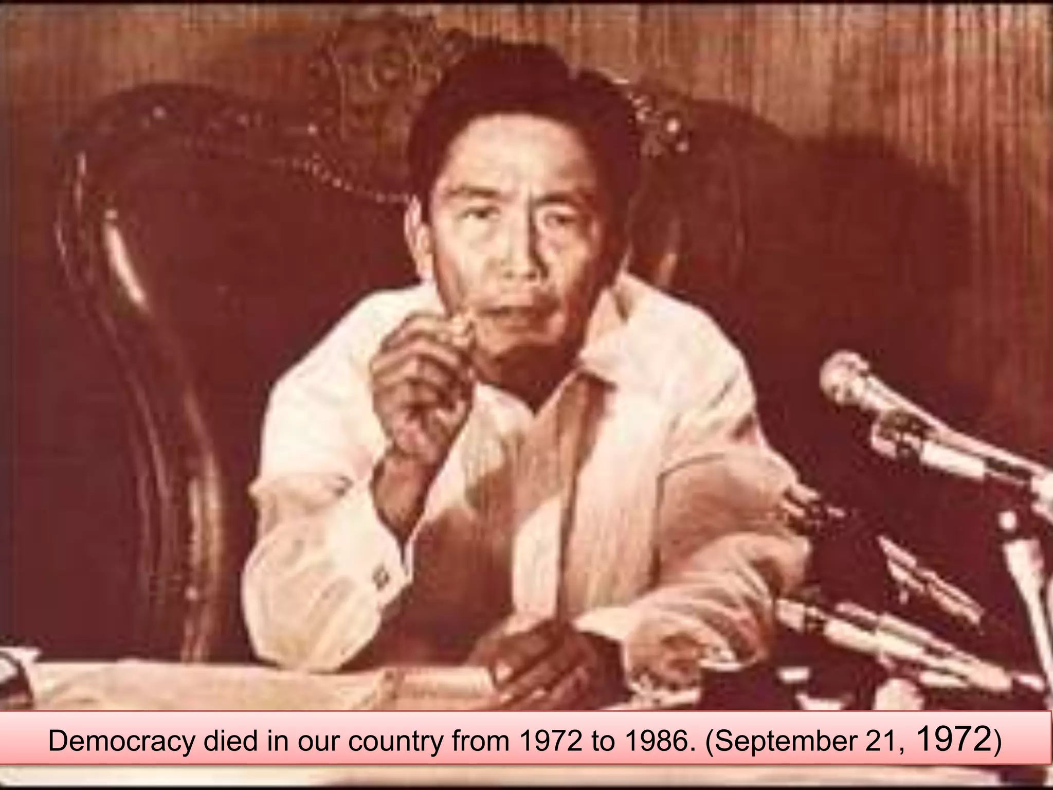 The Philippine 3rd republic | PPTX