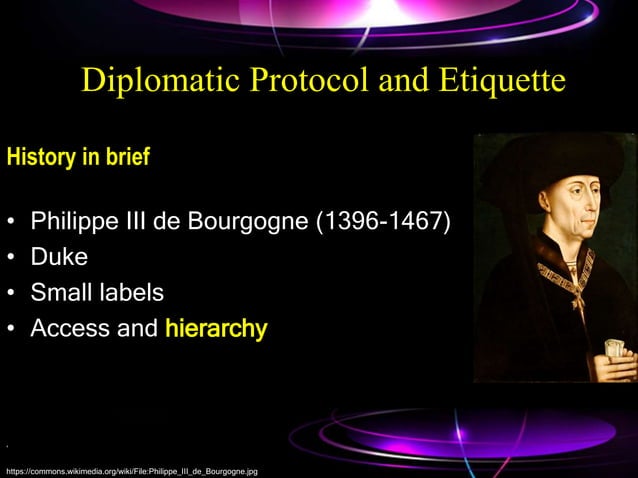 Diplomatic Protocol and Etiquette | PPTX