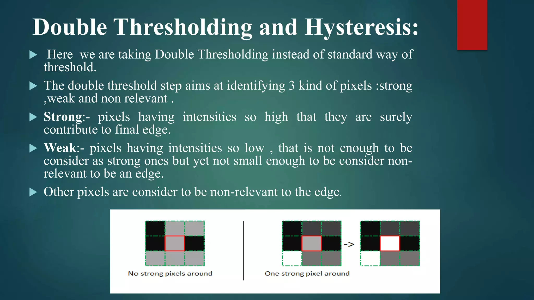 Line Detection Using Hough Transform Pptx