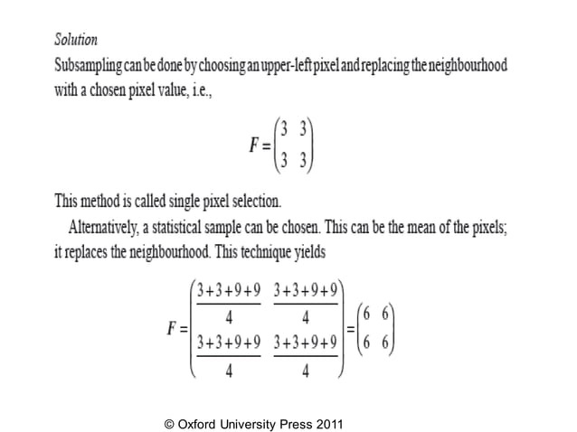 Digital Image Processing - Module 4 Chapter 2 | PDF