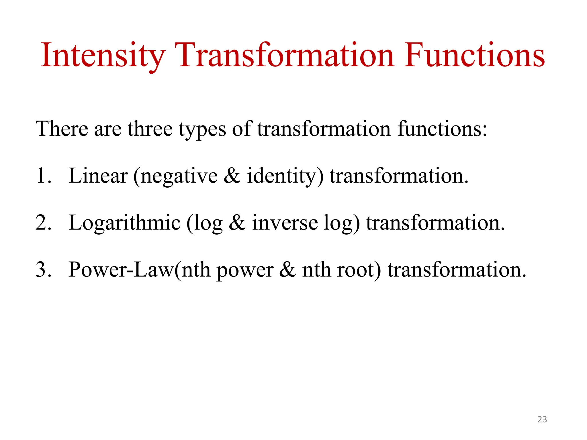 Digital Image Processing Unit -2 Notes complete | PPTX | Photo Editing ...