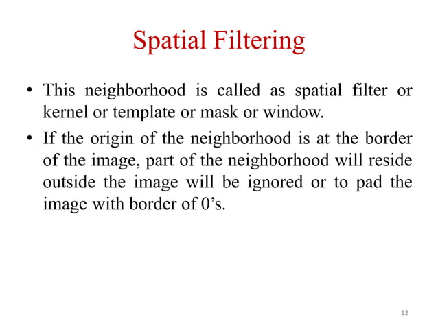 Digital Image Processing Unit -2 Notes complete | PPTX | Photo Editing ...