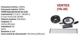 Dipolo multibanda | PPTX