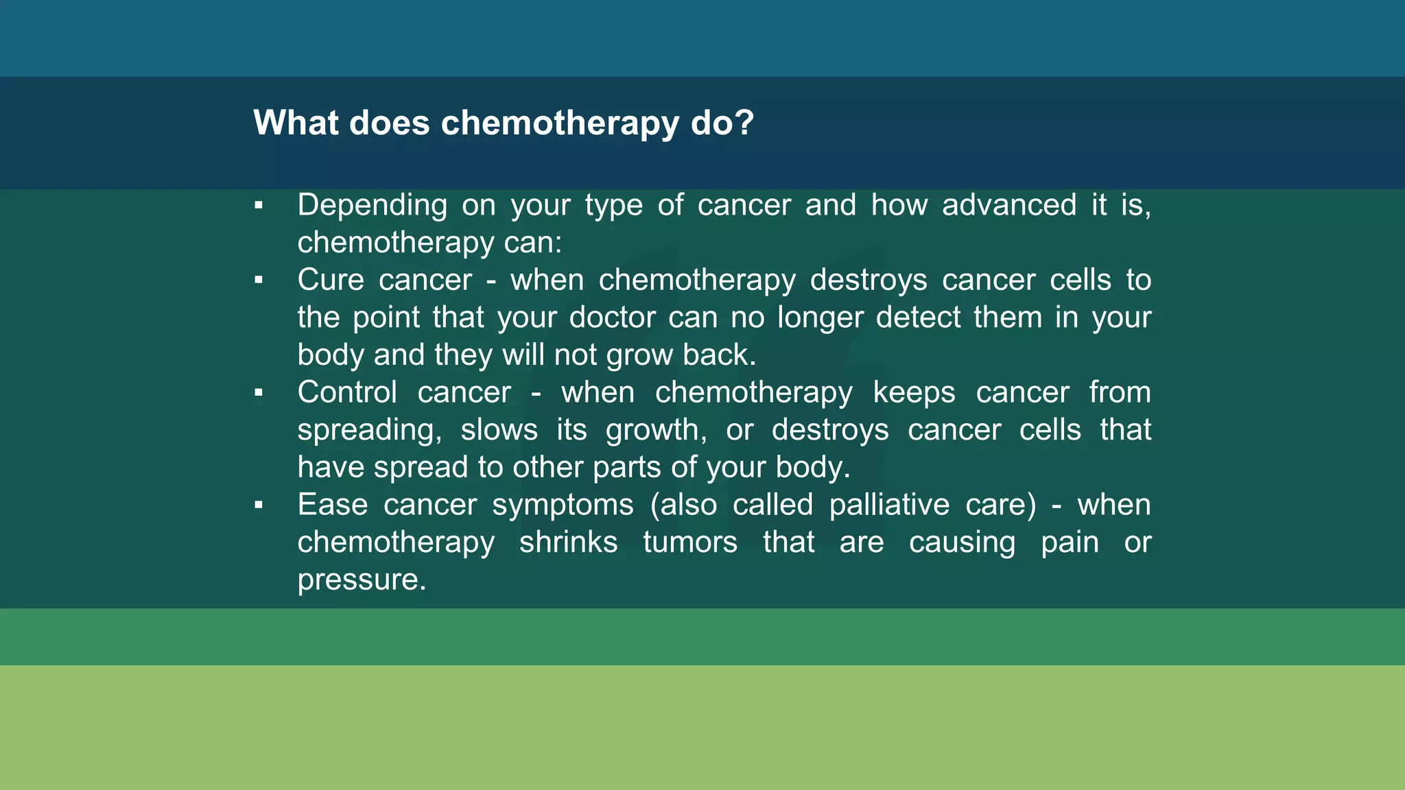 Chemotherapy Process | PPTX