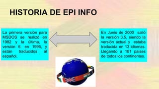 Epi info | PPTX
