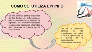 Epi info | PPTX