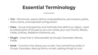 Dipping Your Toe into Drupal 8 Module Development | PPT