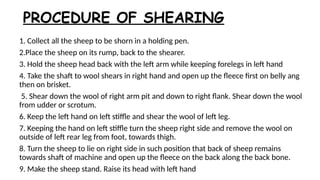 DIPPING AND SHEARING IN SHEEP AND GOAT..pptx