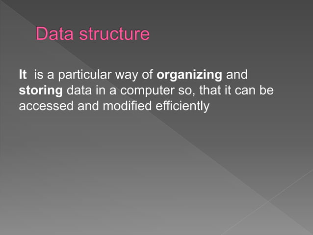 Application of Data structure | PPTX