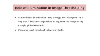 Global Thresholding algorithm Using Otsu’s Method | PPTX